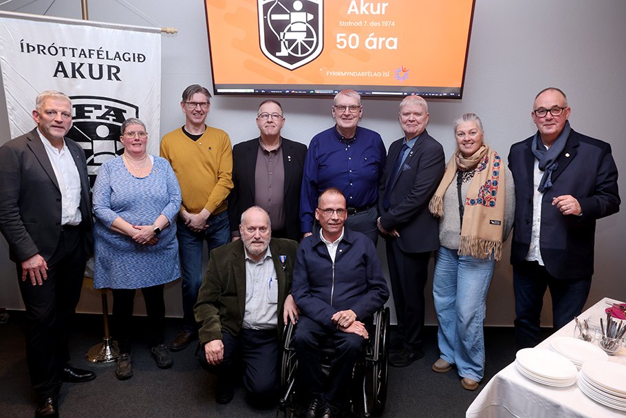 Fögnuðu 50 ára afmæli íþróttafélagsins Akurs | akureyri.net