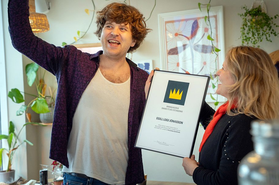 Egill Logi fær milljón úr minningarsjóði Svavars | akureyri.net