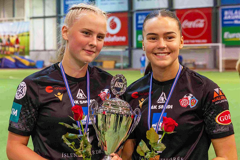 „Stelpurnar okkar“ urðu Íslandsmeistarar | akureyri.net