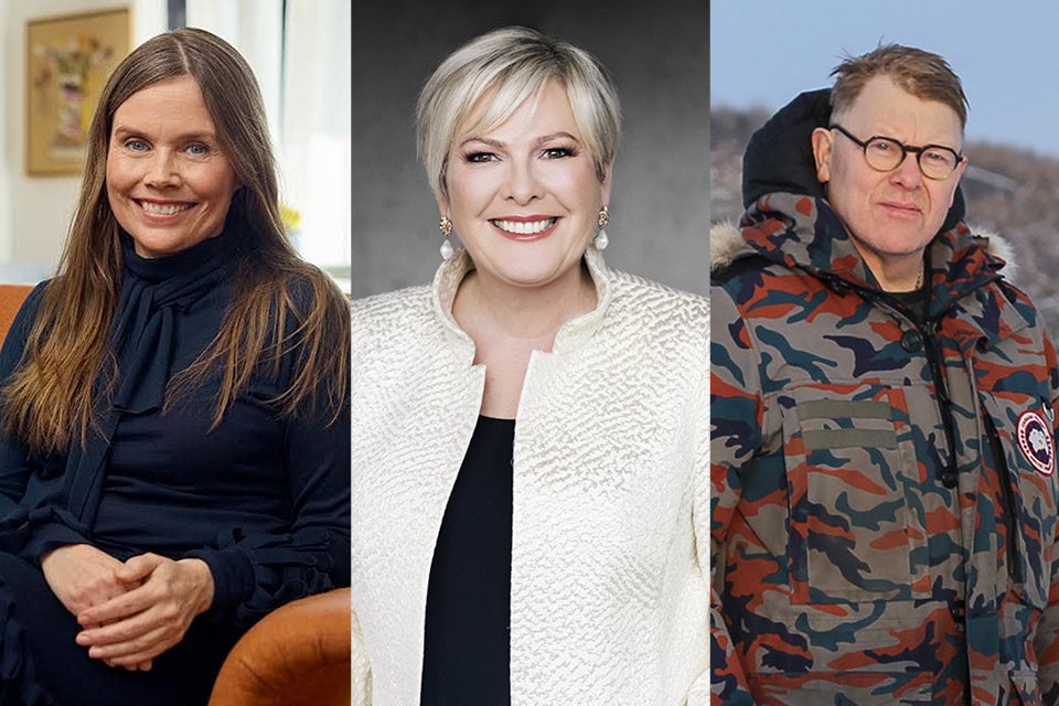 Katrín, Halla og Jón Gnarr á Akureyri í dag | akureyri.net