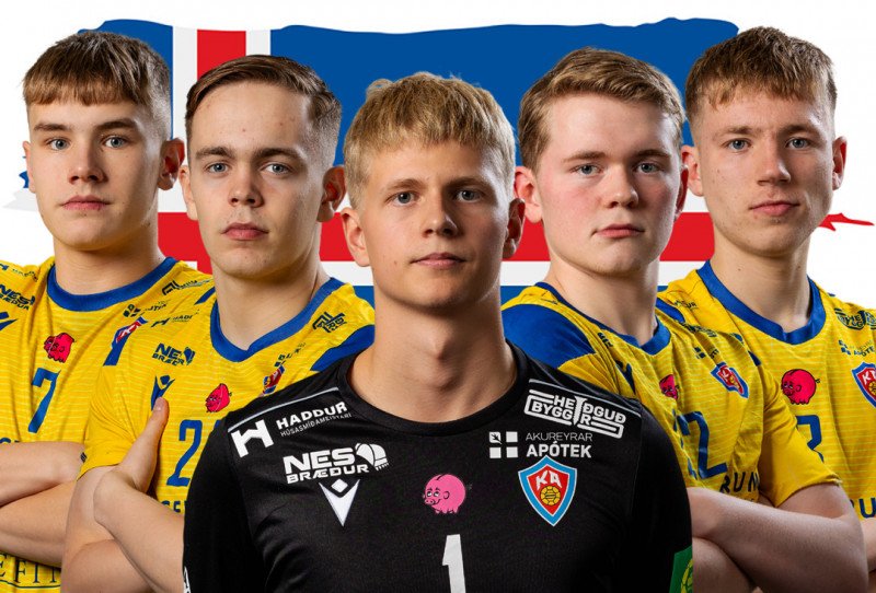 Fimm KA-strákar fengu silfur í Þýskalandi | akureyri.net