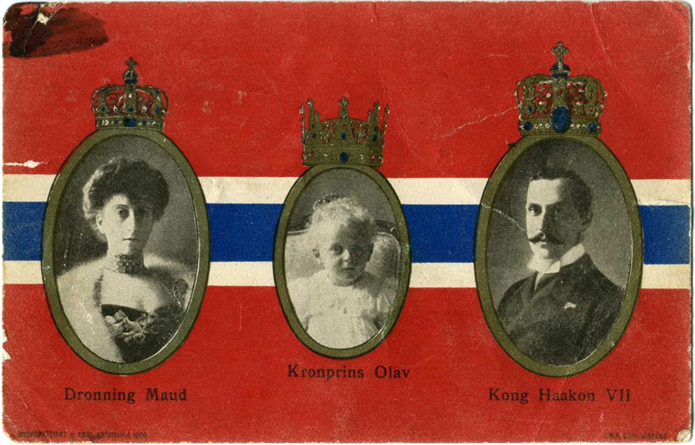 Jón vélfræðingur og norskt kóngafólk 1905 | akureyri.net